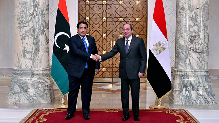 The Egyptian President Discusses with the Libyan Presidential Council ...